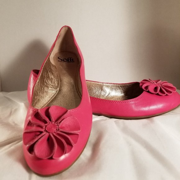 Sofft | Shoes | Sofft Floret Pink Ballet Flats 85n | Poshmark